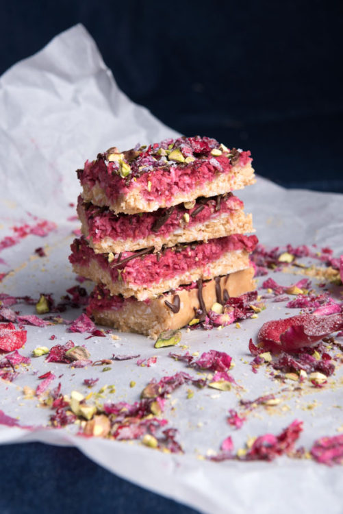 Coconut Raspberry Bars | T8N