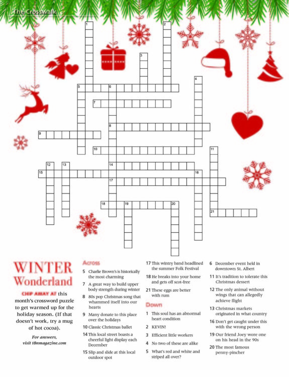 Crossword - December 2018 | T8N